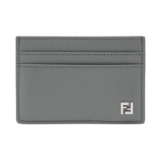 Fendi FF Squared Kartenetui - - Accessories - Herren - Grau - ONE SIZE