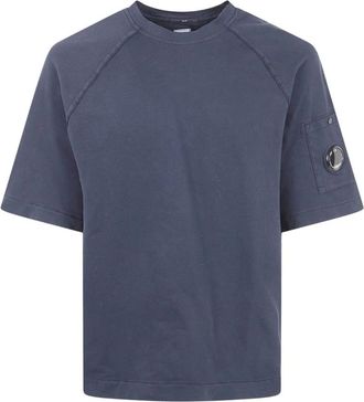 C.P. Company C.p. Company, Homme, Tops, Bleu, Taille: L CP Company T-shirts et Polos