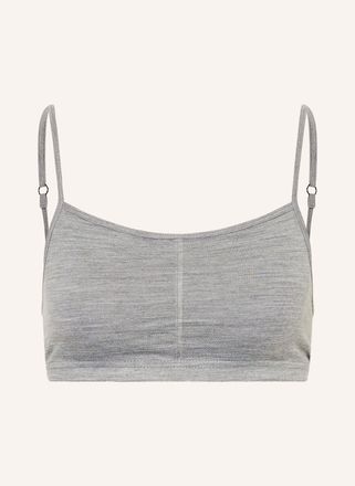 super.natural Funktionsw&auml;sche-Bustier Cosy Bra Mit Merinowolle grau