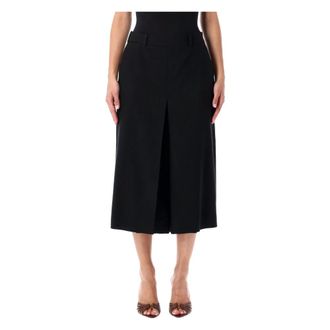 Saint Laurent Woll-Midi-Culottes - - Skirts - Damen - Schwarzk - M