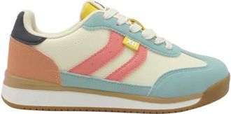 Xti Xti 145019 Chaussures de sport d&eacute;contract&eacute;es pour femme | Style r&eacute;tro | Textile avec d&eacute;tails effet cuir | Semelle plate antid&eacute;rapante pour femme, mult