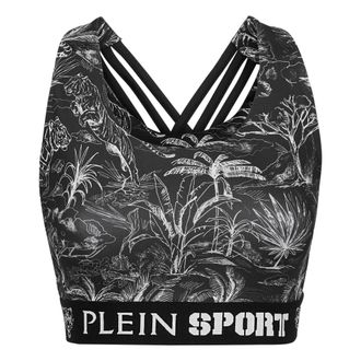 Plein Sport Femme, Tops, Noir, Taille: 44 FR Sport Top