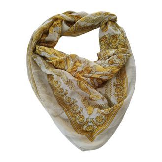 Versace Femme, Accessoires, Multicolore, Taille: ONE Size Barocco Foulard