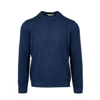 Gran Sasso Rundhals-Strickware - - Knitwear - Herren - Blau - S