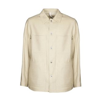 Hev&ograve; Herren, Jacken, Beige, MGr&ouml;&szlig;e