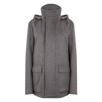 Herno Mantel mit Kapuze - - Coats - Herren - Grau - L