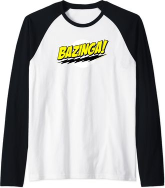 The Big Bang Theory Sheldon Bazinga Raglan