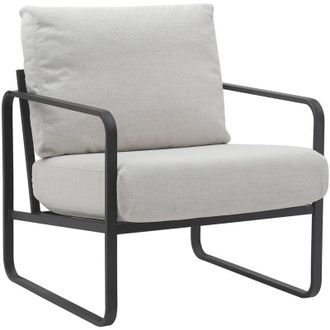 Clp Lounger Manea Crème Tissu