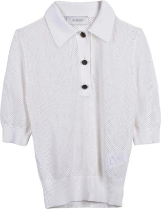 Sportmax Femme, Tops, Blanc, Taille: 40 FR Casta Polo