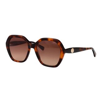 Longchamp Femme, Accessoires, Brun, Taille: 54 MM Lunettes de soleil &eacute;l&eacute;gantes Lo759S