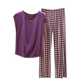 Generic Surv&ecirc;tement pour femme &agrave; col rond et en peluche &eacute;paisse et chaude en laine dagneau - Ensemble de sport tendance pour lhiver - Surv&ecirc;tement pour femme -