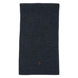 Polo Ralph Lauren &Eacute;charpe en laine Signature Pony - Homme - Accessoires - Gris - Taille: ONE Size