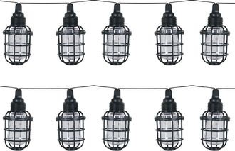 Luxform Solarlichterkette Korsika, schwarz, 380 cm