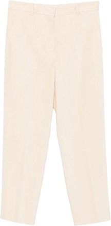 Circolo 1901 Cropped Corduroy Hosen - - Trousers - Damen - Beige - M