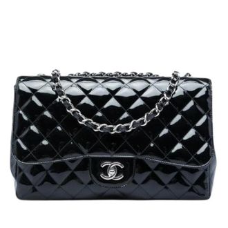 Chanel Pre-owned Quilted Patent Shoulder Bag - - Pre-owned - Damen - Schwarzk - ONE SIZE
