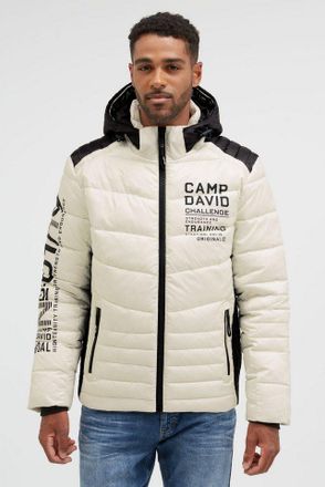 Camp David Winterjacke mit abtrennbarer Kapuze