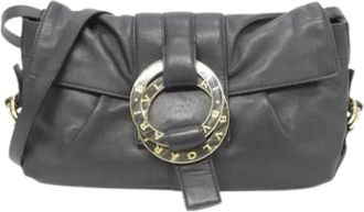 Bulgari Sac bandouli&egrave;re vintage Pre-owned - Femme - Pre-owned - Noir - Taille: ONE Size