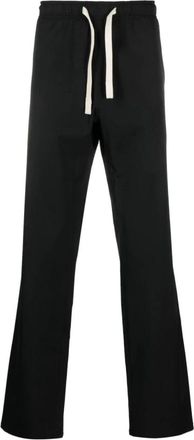 Palm Angels Homme, Pantalons, Noir, Taille: M Pantalon Monogramme Brod&eacute; Straight-Leg