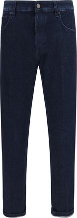 Pantaloni Torino Tapered-Fit Denim Jeans - Blue