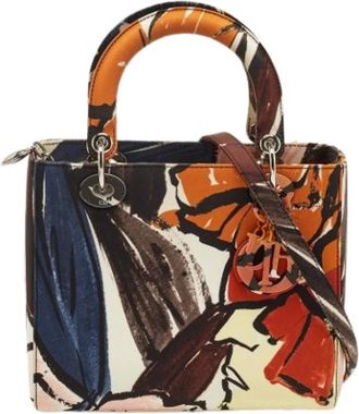 Dior Sac &agrave; main en satin Pre-owned - Femme - Pre-owned - Multicolore - Taille: ONE Size