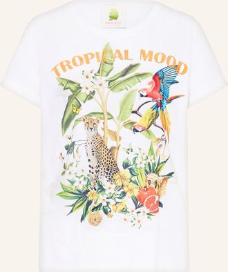 Princess Goes Hollywood Princess Goes Hollywood T-Shirt Mit Schmucksteinen weiss