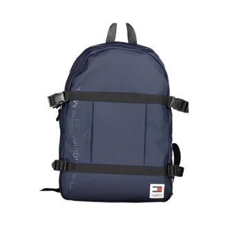 Tommy Hilfiger Blauer Rucksack mit verstellbaren Tr&auml;gern - - Bags - Herren - Blau - ONE SIZE