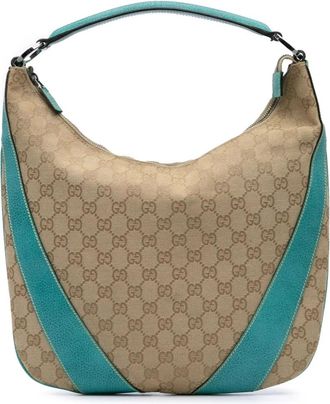 Gucci 2000-2015 Tasche aus GG Canvas - Blau