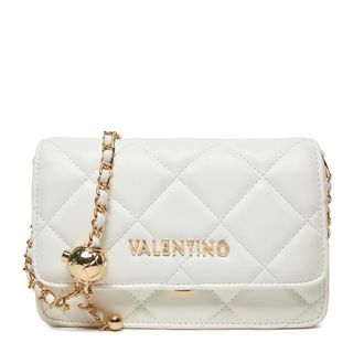 Valentino Handtasche Valentino Ocarina VBS3KK52R Wei&szlig;
