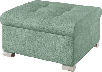 Mirjan24 Polsterhocker Niko klein Sitzbank Sitzhocker Fu&szlig;bank Pouf Hocker Farbauswahl (Coral 55)