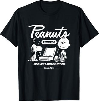 Peanuts Snoopy Charlie Brown Record T-Shirt