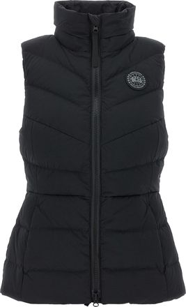 Canada Goose Womens Black Polyamide Sleeveless Jacket Clothing