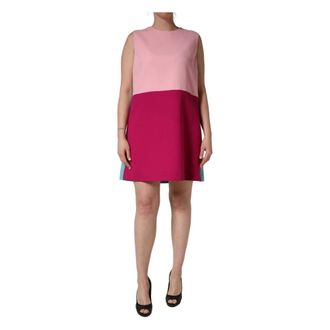 Dolce & Gabbana Femme, Robes, Rose, Taille: 32 FR Shift Mini Dress