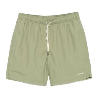 Barbour Staple Logo 7 Badeshorts - - Swimwear - Herren - Gr&uuml;n - M