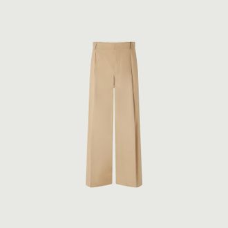 SOEUR PANTALON DEVY BEIGE FONC&Eacute;