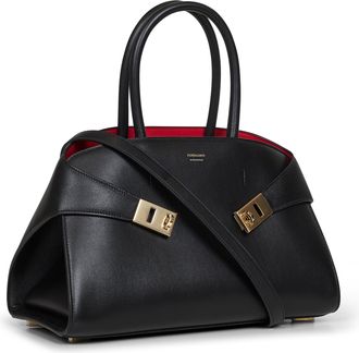 Ferragamo Hug Top Handle Bag - Black