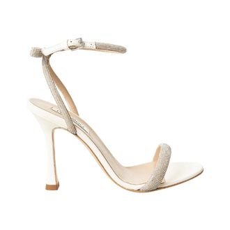 Ninalilou Mya 90 Sandale - Femme - Chaussures - Blanc - Taille: 41 EU
