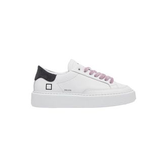 D.A.T.E. Sfera Stripe Sneaker - - Shoes - Damen - Wei&szlig; - 37 EU