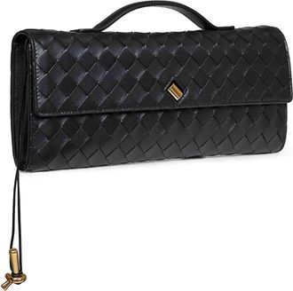 Bottega Veneta Andiamo Clutch - Black