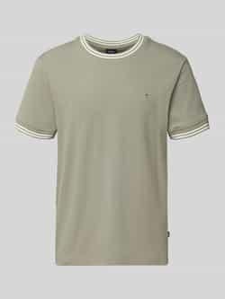 Joop T-Shirt mit Kontraststreifen Modell Jose