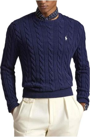 Ralph Lauren Homme, Pulls, Bleu, Taille: M Ralph Lauren - Hauts > Hauts &agrave; manches longues