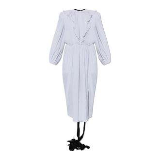 Balenciaga Plissiertes Kleid - - Dresses - Damen - Wei&szlig; - XS