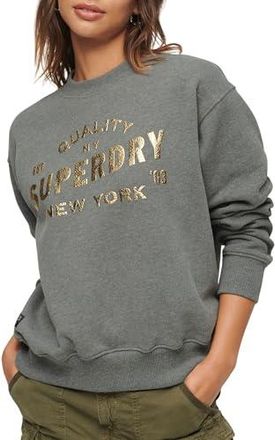 Superdry Sweater Superdry Luxe Metallic Logo