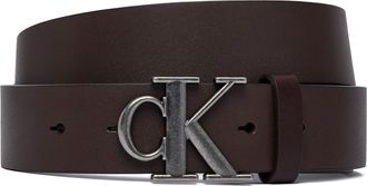 Calvin Klein G&uuml;rtel Calvin Klein Ck Buckle Smooth 35Mm LV04D7091G Dunkelbraun
