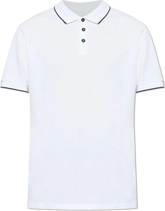 Giorgio Armani Homme, Tops, Blanc, Taille: XL Polo Piqu&eacute;