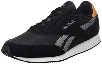 Reebok Royal Classic Jogger 2, Sneakers Basses Homme, Noir (Black/Coal/Flint Grey/Rich Camel/White), 42.5 EU
