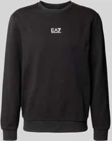 Emporio Armani Sweatshirt mit Label-Detail