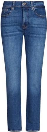 7 For All Mankind Jean skinny en coton m&eacute;lang&eacute;