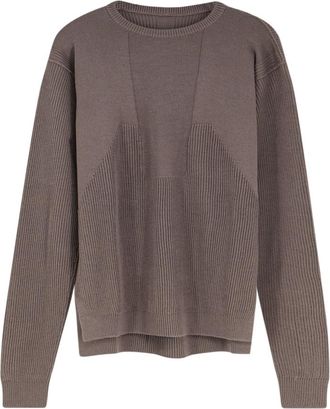 Rick Owens Homme, Pulls, Brun, Taille: M Pull ras du cou