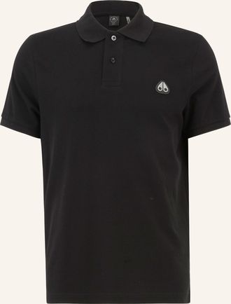 Moose Knuckles Poloshirt Everett schwarz
