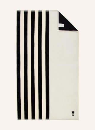 Ami Ami Paris Strandtuch Little Ami De Coeur schwarz